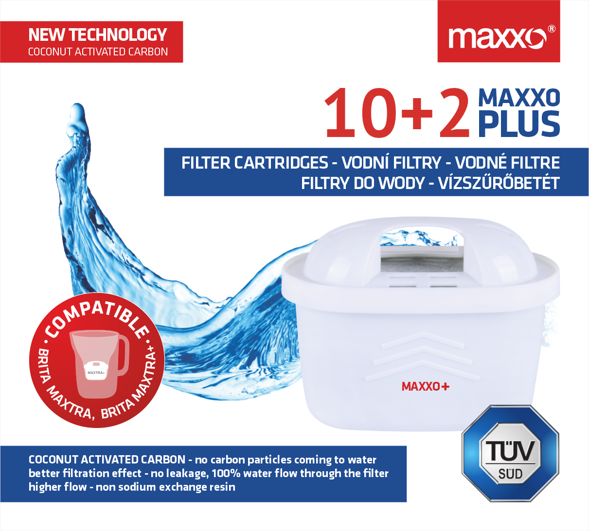 Maxxo+ vodní filtry 10+2 - Můj pramen
